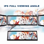 USB-C HDMI 14.5Inch 2560X720 Wide Display PC Case Monitor